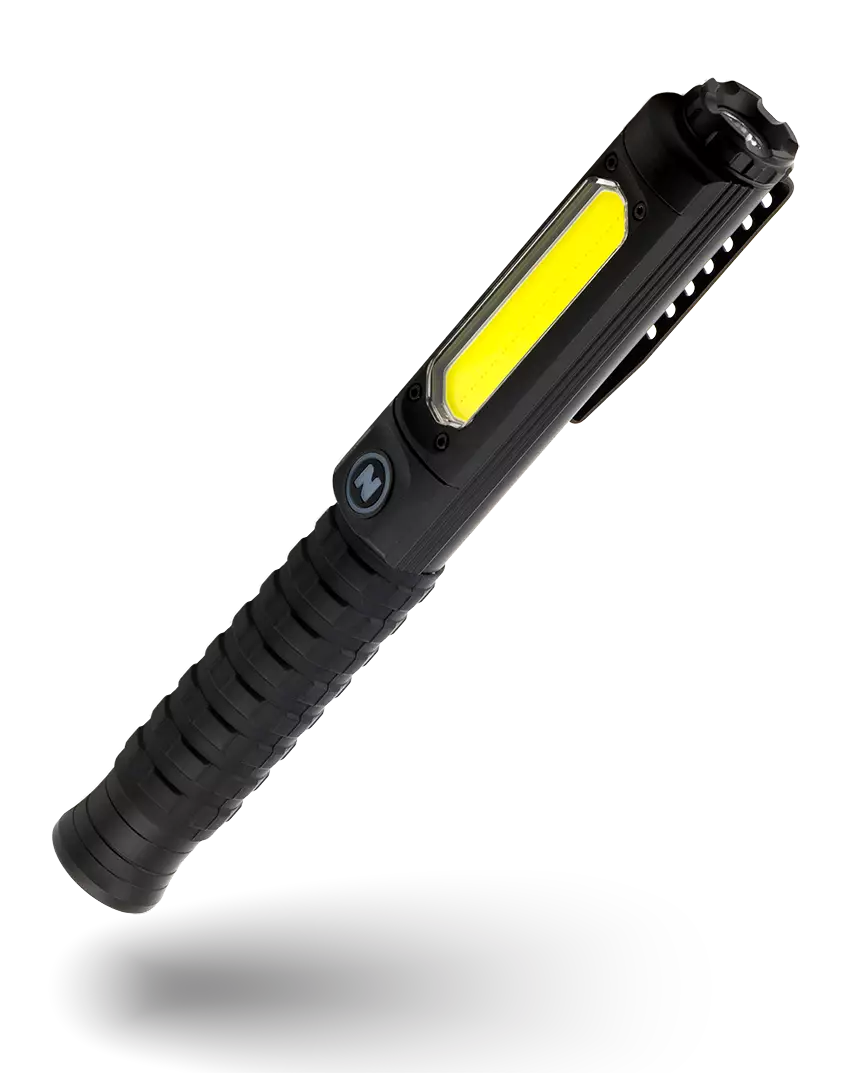 NEBO Big Larry Pro Plus Black Alsidigt arbejdslys og spotlys - Ruoto.de ...